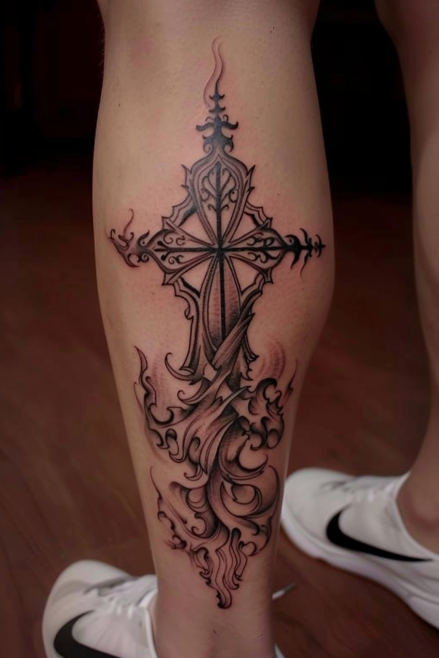 21 Cross Tattoo Ideas That Symbolize Faith and Strength