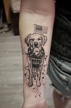 21 Adorable and Meaningful Dog Tattoo Ideas to Inspire You