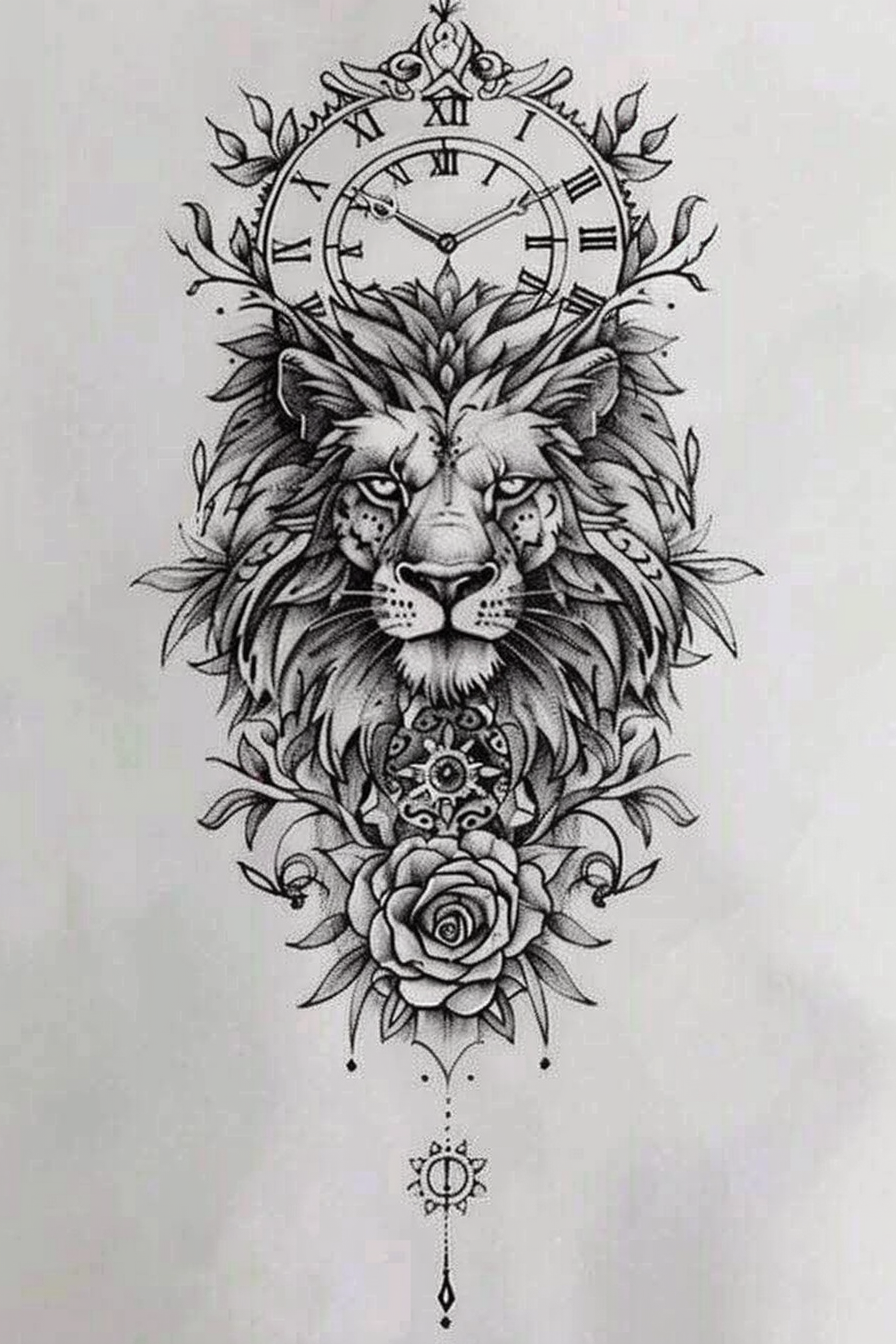 21 Lion Tattoo Ideas That Symbolize Strength and Courage